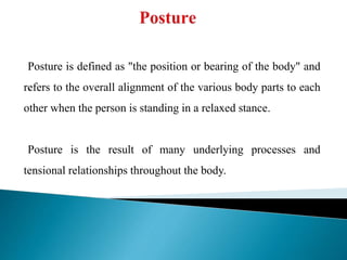 posture, cause, effect and remedial measures of bad posture | PPTX