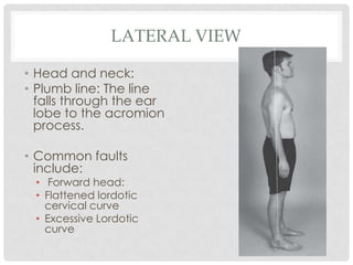 Posture analysis | PPTX