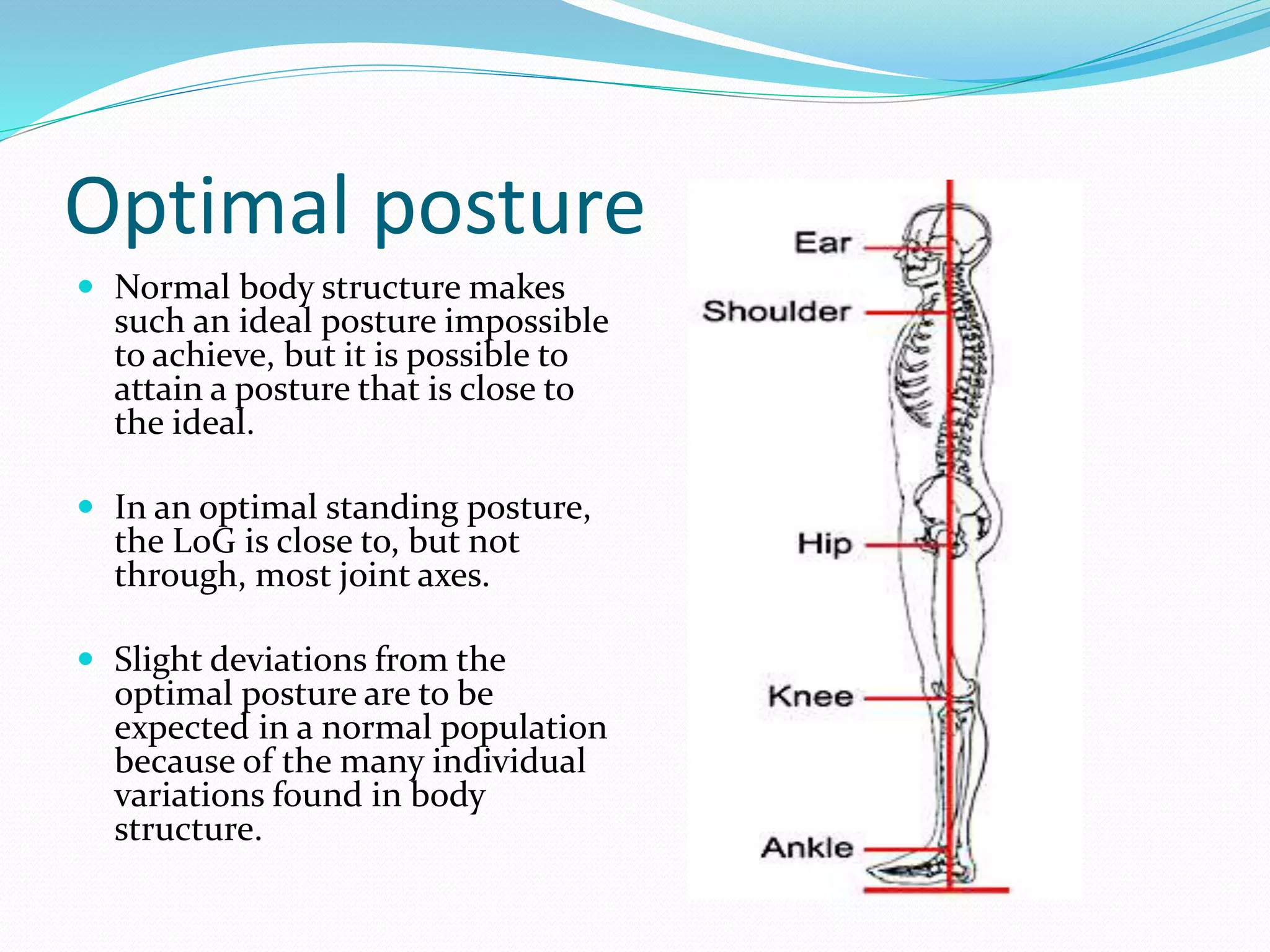 Posture Analysis In Biomechanics | PPTX