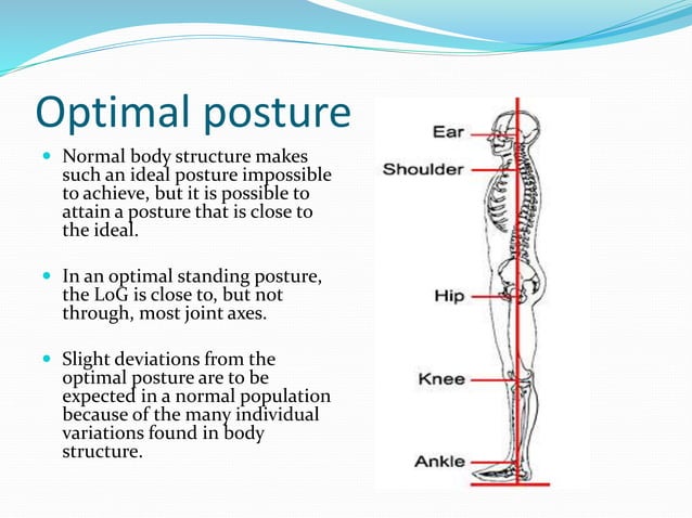 Posture Analysis In Biomechanics | PPTX