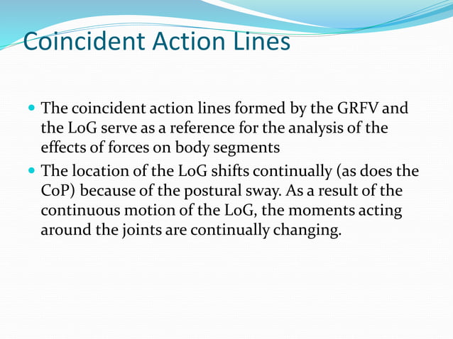 Posture Analysis In Biomechanics | PPTX