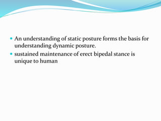 Posture Analysis In Biomechanics | PPTX