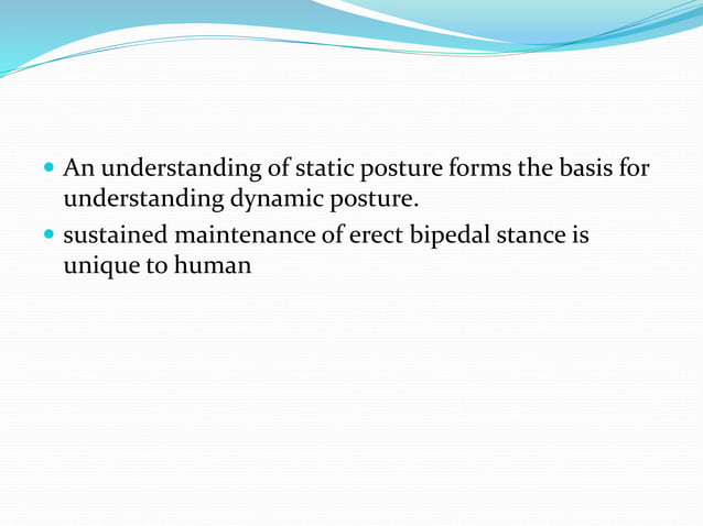 Posture Analysis In Biomechanics | PPTX