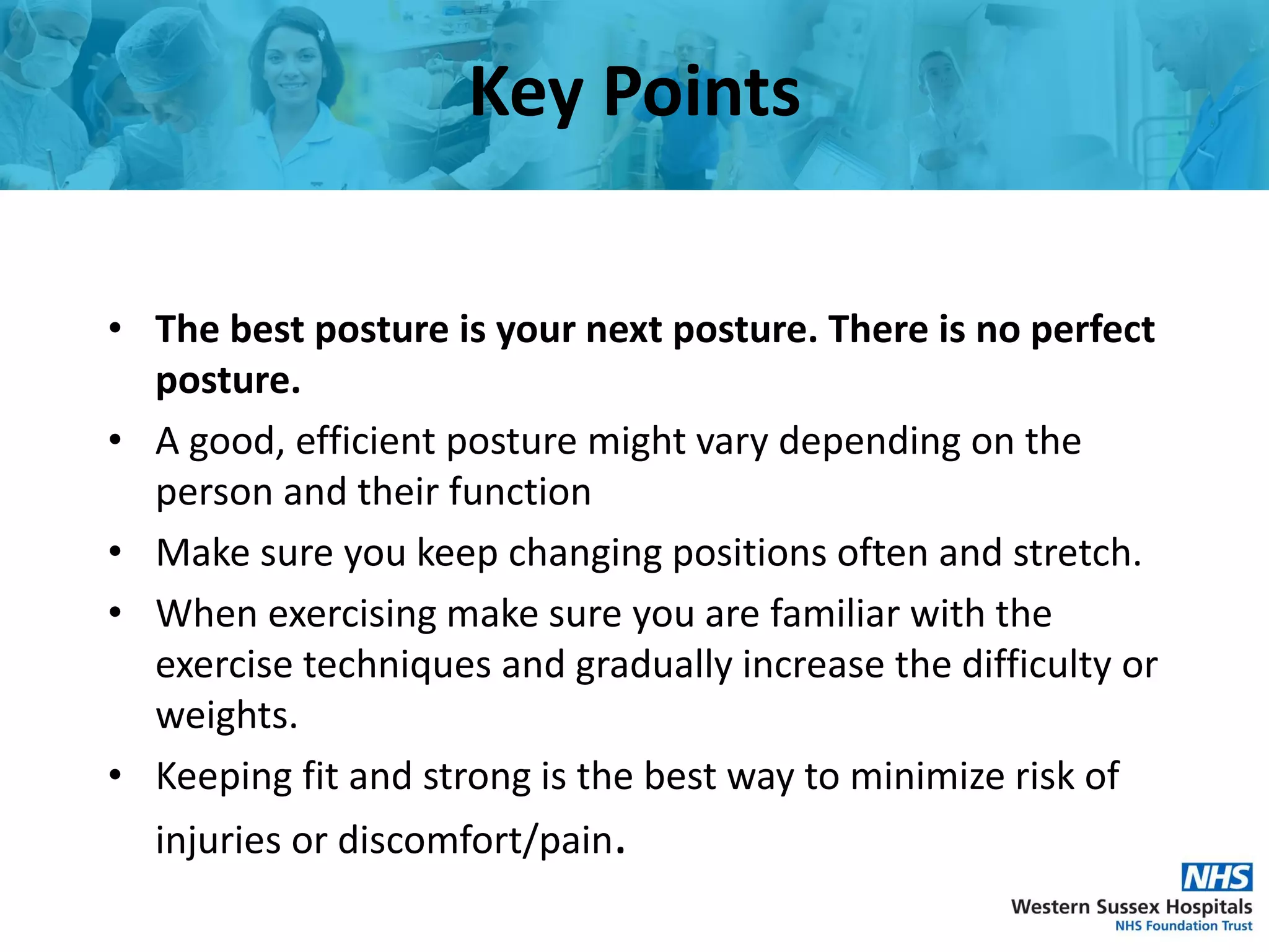 Posture and manual handling | PDF