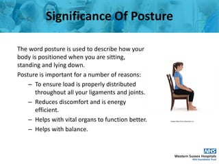 Posture and manual handling | PDF