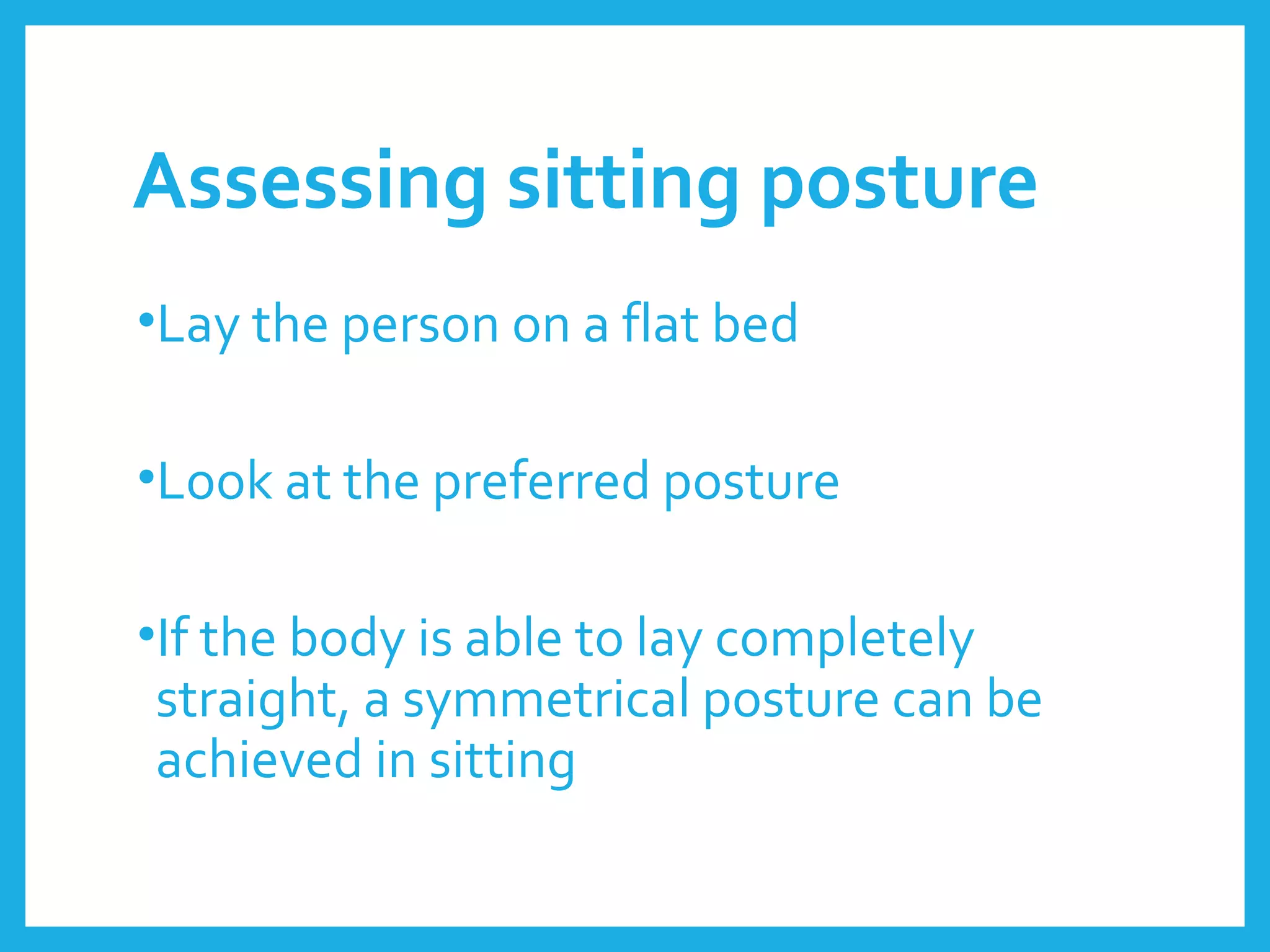 Postural management for people with MS | PPT