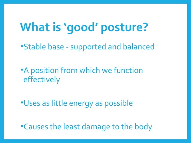 Postural management for people with MS | PPT | Physical Therapy | Wellness