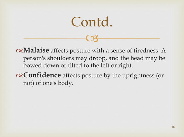 Interpreting Body Language - Posture Behavior | PPTX