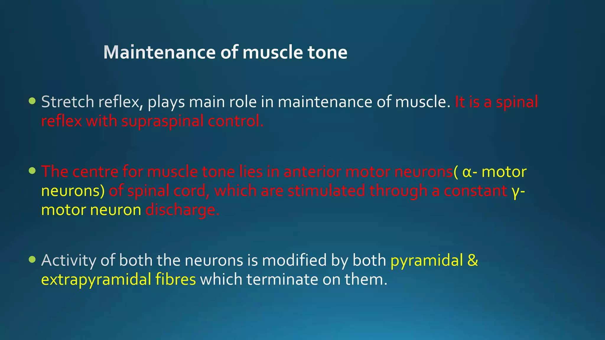 Postural reflexes Physiology | PPTX