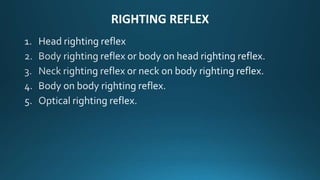 Optical Righting Reflex Infants