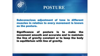 PHYSIOLOGY OF POSTURE & IT'S MAINTAINENCE.pptx