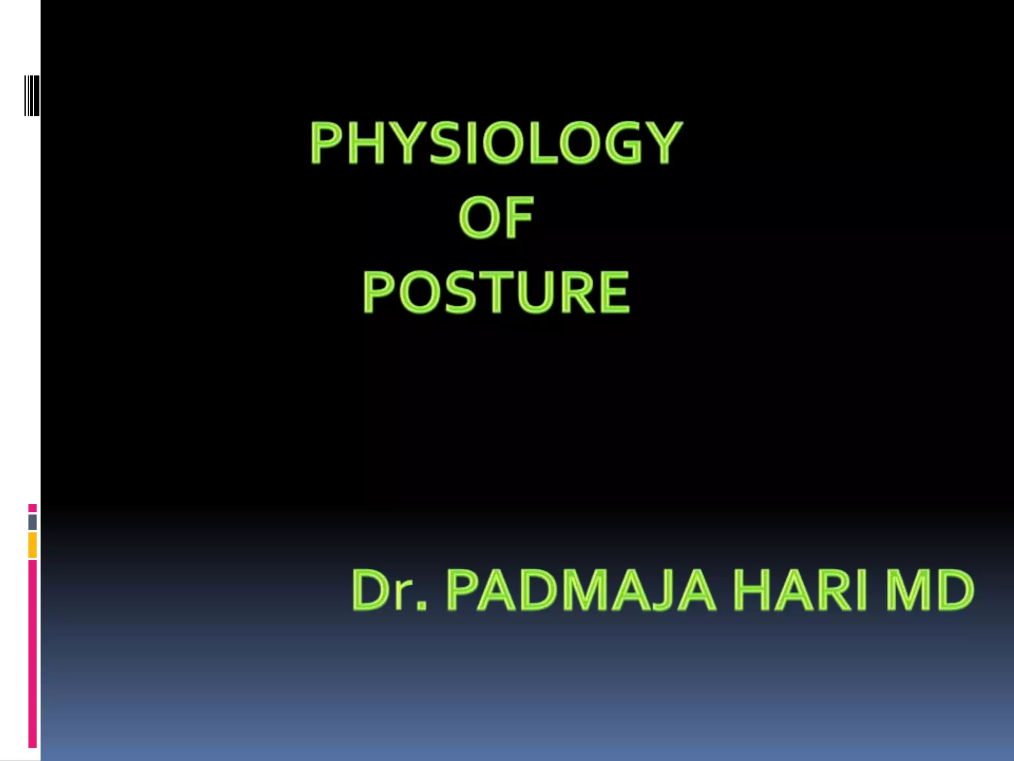 Posture ppt | PPTX