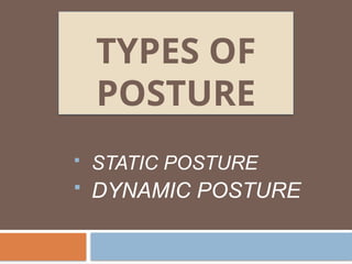 posture presentation by Amar Hussain pptx | PPT