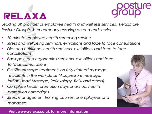 Posture Group Online Workstation Assessments Online DSE Workstation ...