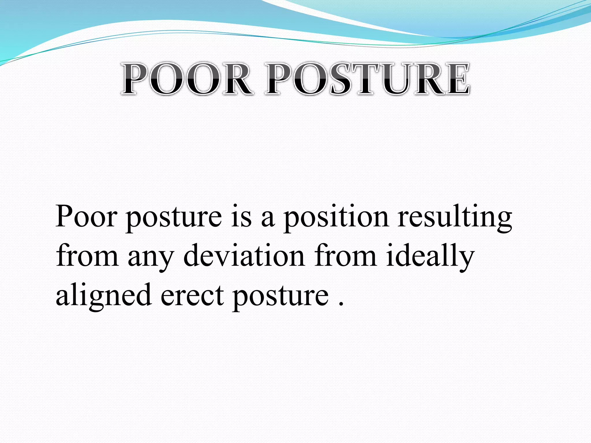 Posture presentation: An Important point in personal development | PPTX