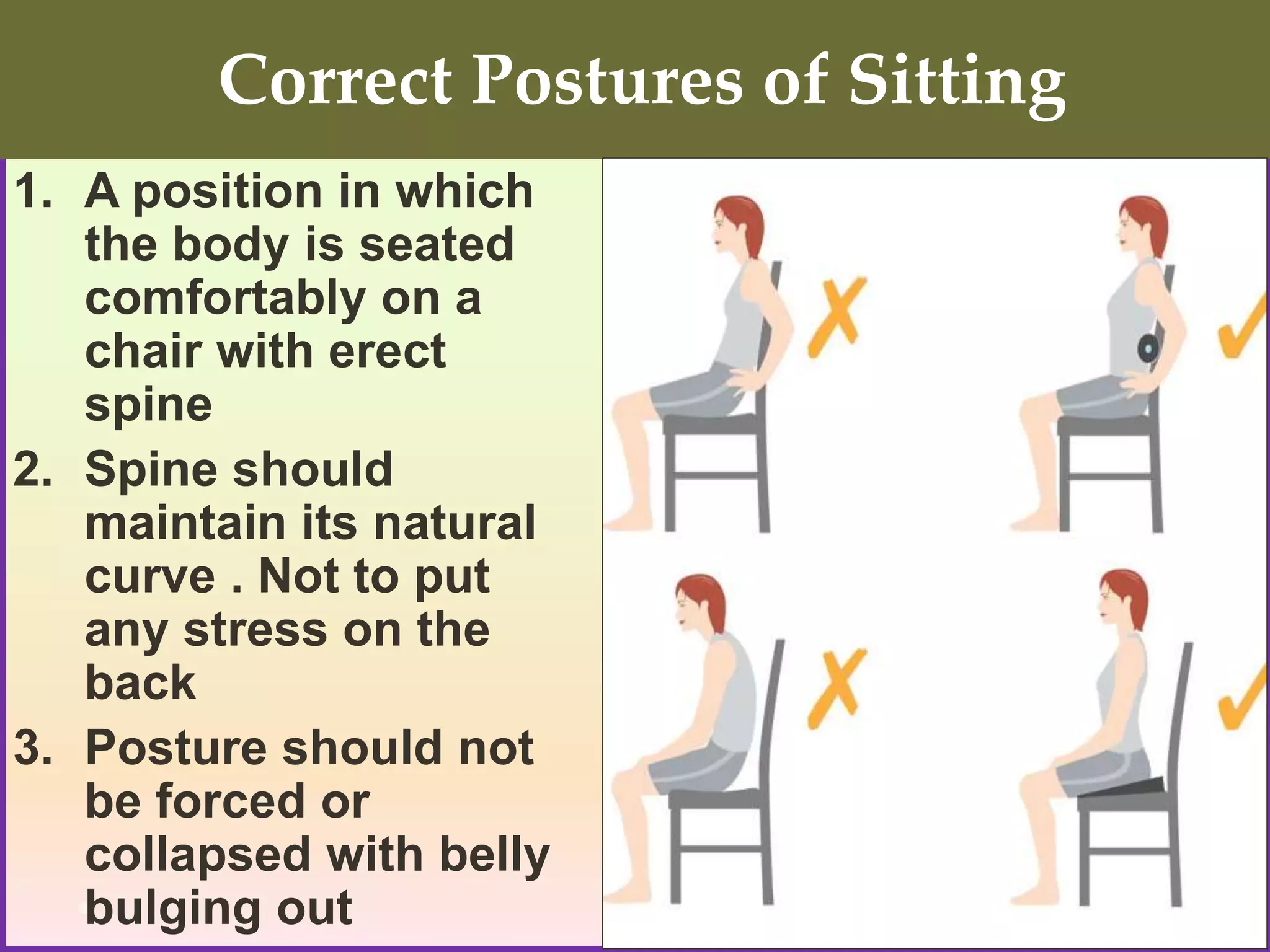 Lesson 4 - Postures | PPTX