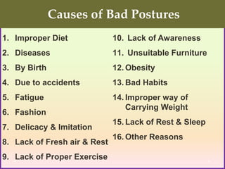 Lesson 4 - Postures | PPTX