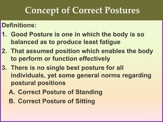 Lesson 4 - Postures | PPTX