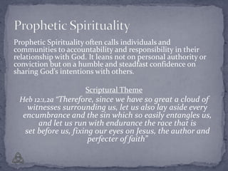 Postures of christian spirituality presentation | PPT | Free Download