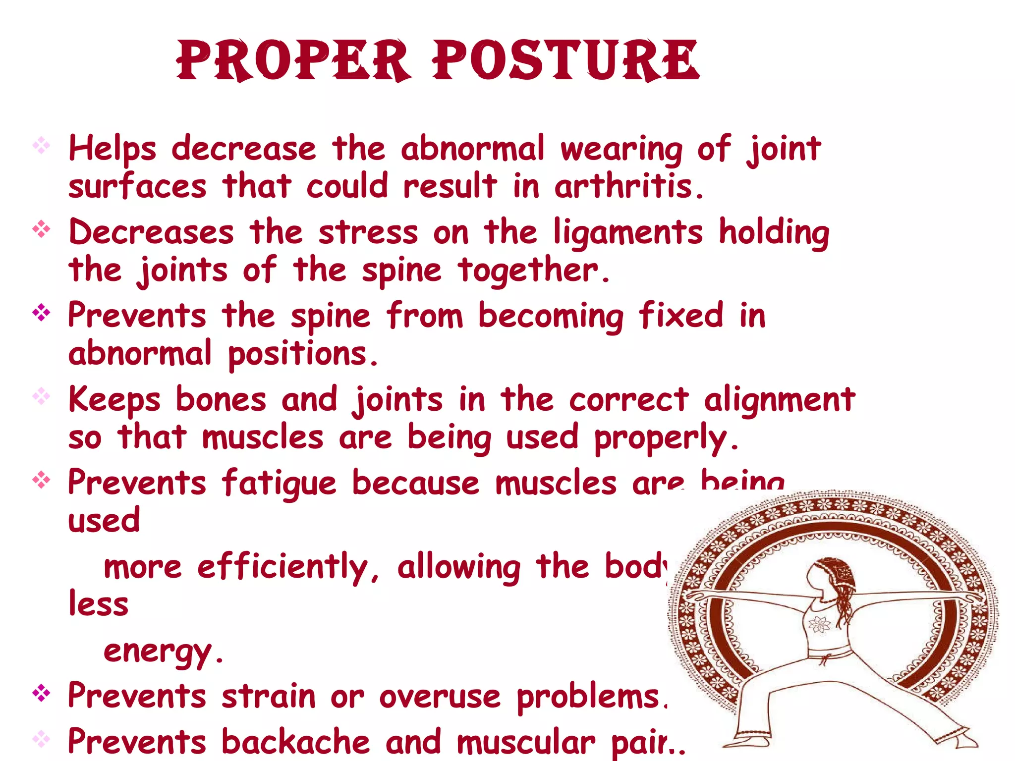 Posture | PPT | Physical Therapy | Wellness