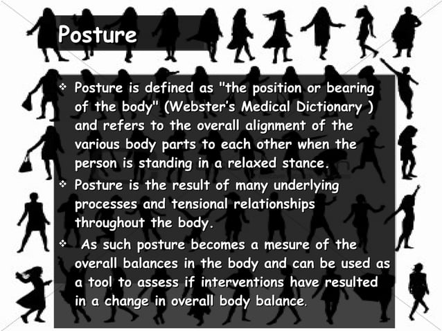 Posture | PPT | Physical Therapy | Wellness
