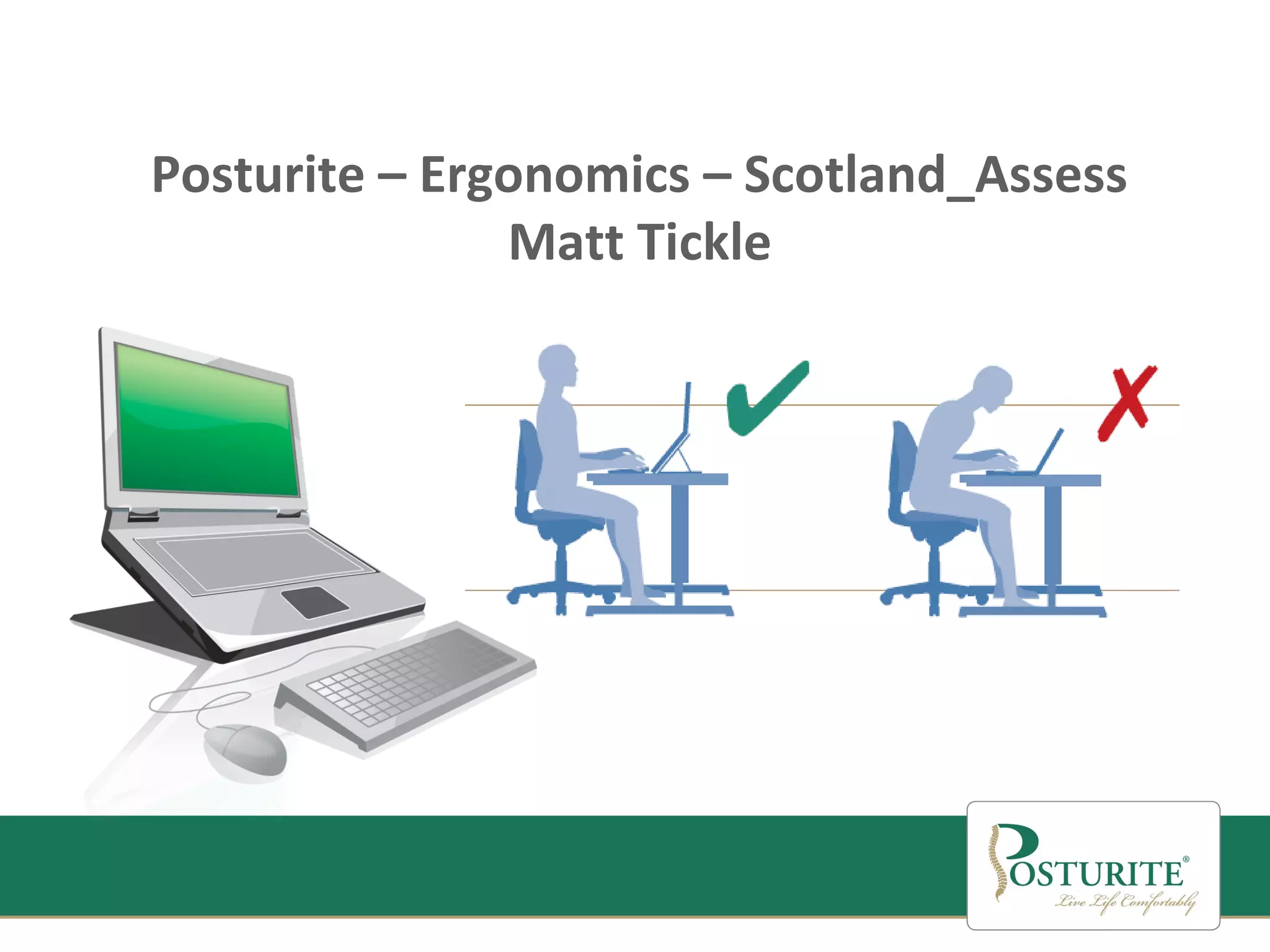 Posturite ergonomics presentation | PPT