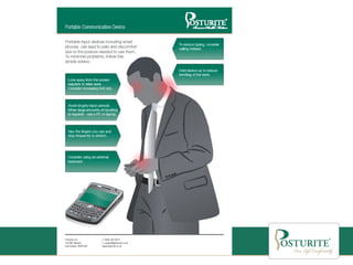 Posturite ergonomics presentation | PPT