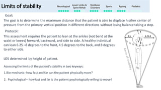Posturography in Neurological Disorders - How to assess and treat ...