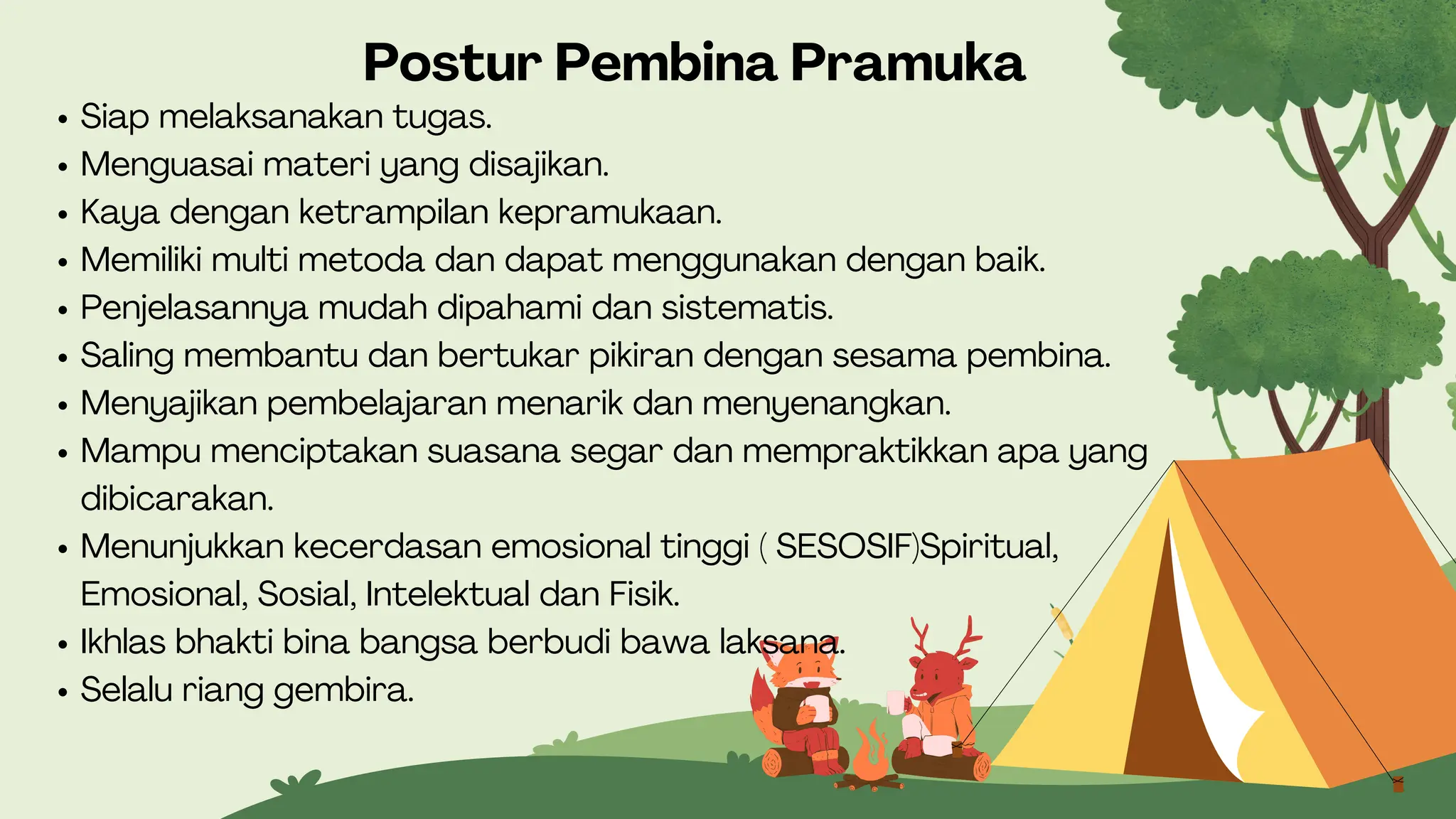 Postur Pembina pramuka pada anggota pramuka kakak | PDF