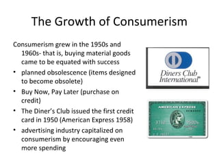 Postwar America and the Rise of Popular Culture | PPT