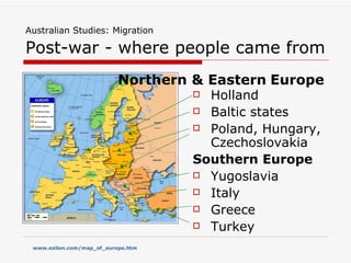 Postwar Migration Feb 9 2009 | PPT