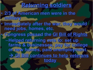 Post war usa | PPT