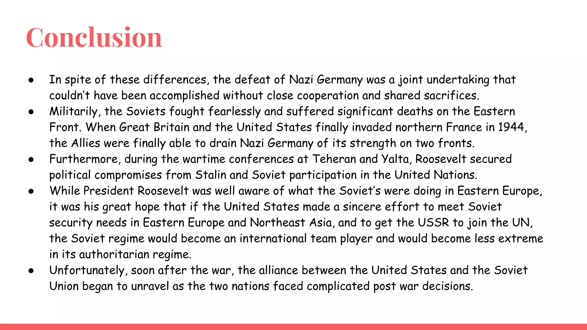 Post world war 2 group | PPT