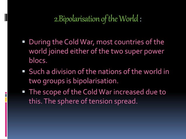 Post world war political developments | PPTX | Political Issues ...