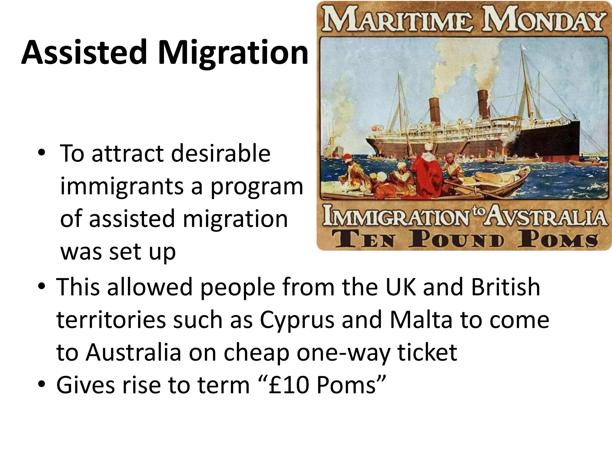 Post ww2immigration | PPT