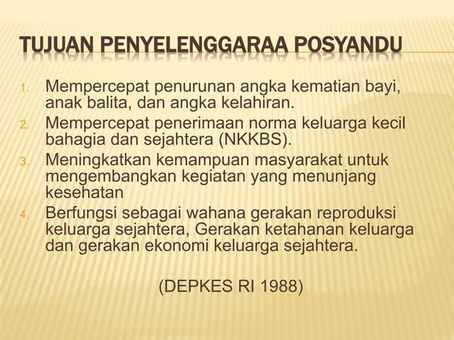 Posyandu & posbindu | PPTX