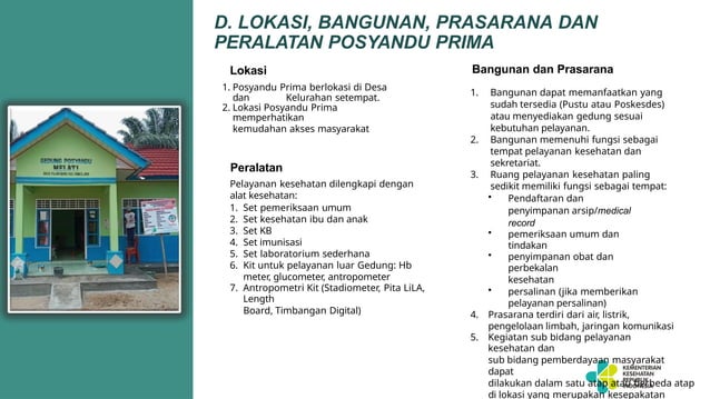 Kebijakan Pelayanan Posyandu Prima di era transformasi layanan ...