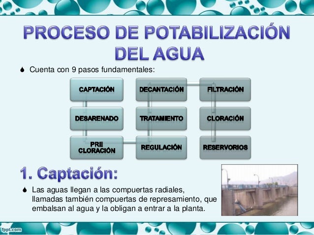 Potabilizacion del agua