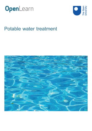 Potable water treatment | OpenLearn | PDF
