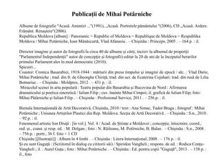 Revistă bibliografică: Mihai Potârniche | PPTX