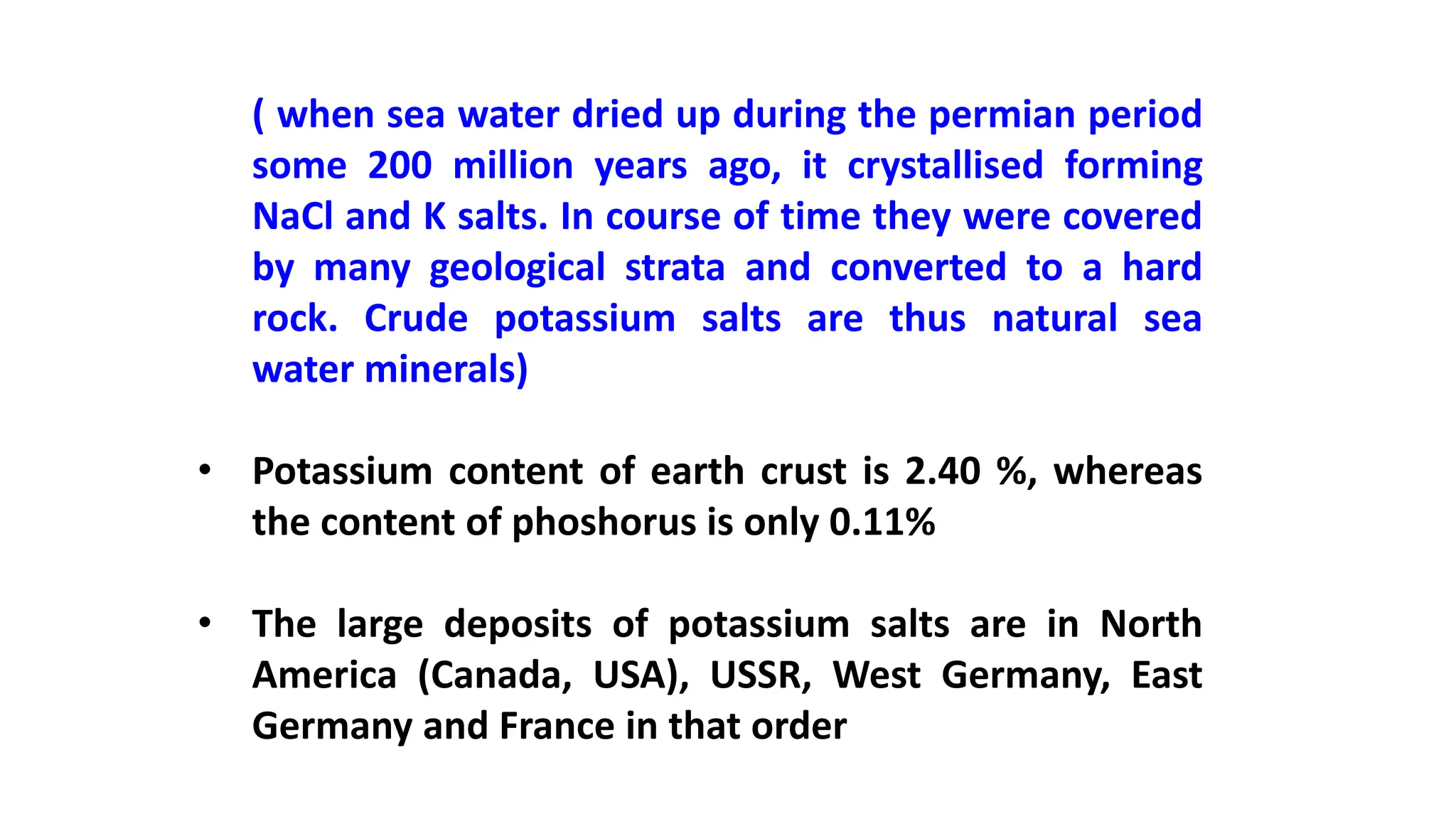 Potassium-1.pdf soil science and agricultural chemistry | PDF