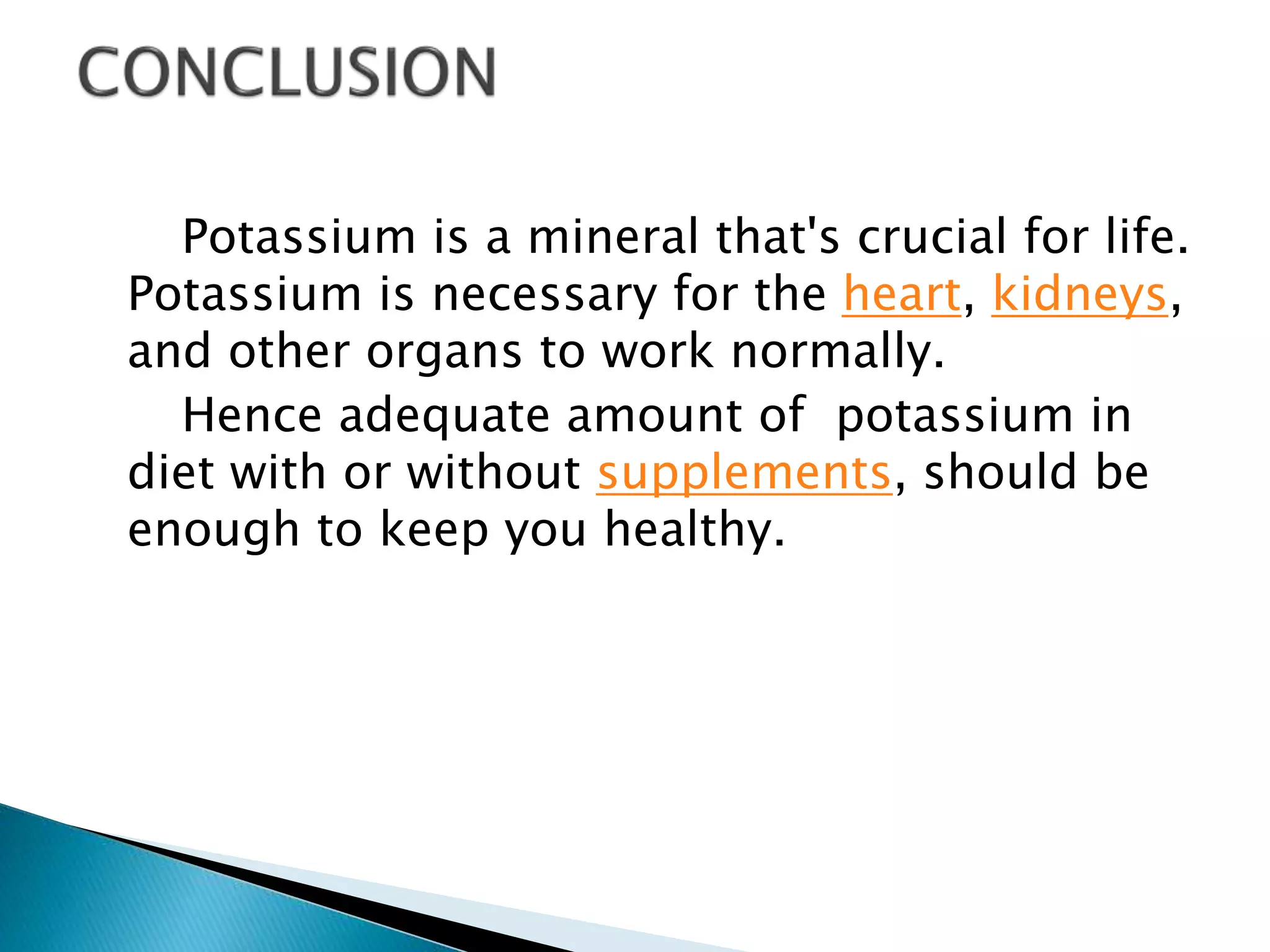 Potassium | PPTX