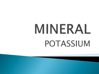Potassium | PPTX