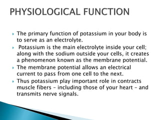 Potassium | PPTX