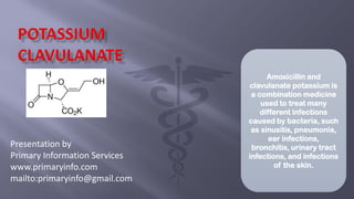 Potassium clavulanate | PDF