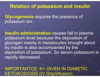 Potassium and Chloride. Minerals for health | PDF