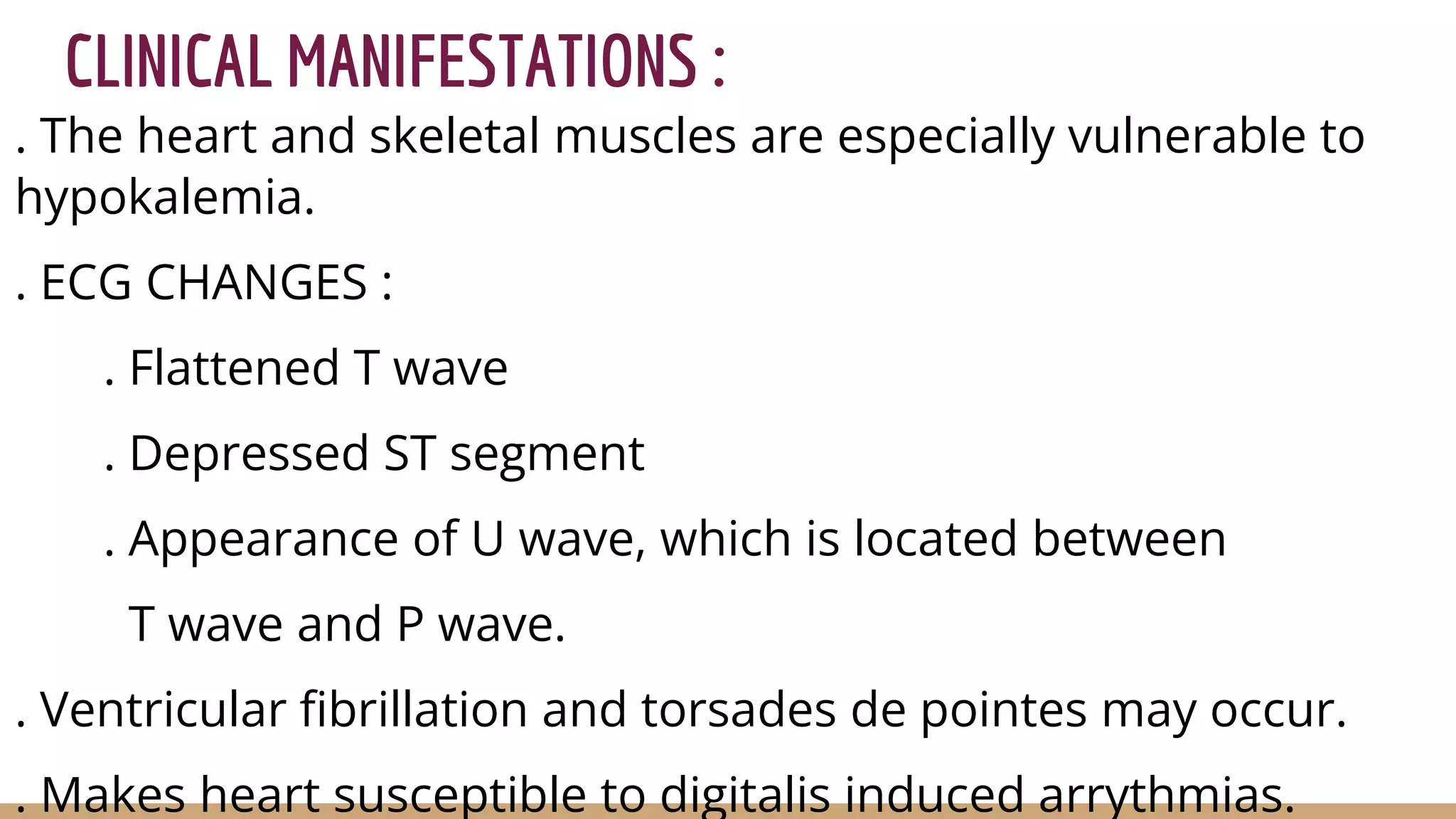 POTASSIUM AND RELATED DISORDERS .pptx