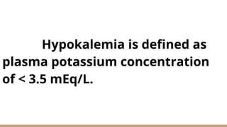 POTASSIUM AND RELATED DISORDERS .pptx