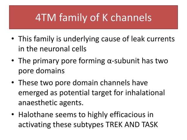 Potassium channel openers | PPTX | Genetics | Science