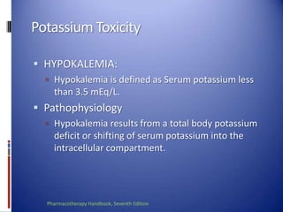 Potassium Chloride and Patient Safety | PPTX